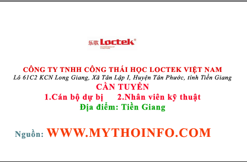 CÔNG TY TNHH CÔNG THÁI HỌC LOCTEK VIỆT NAM