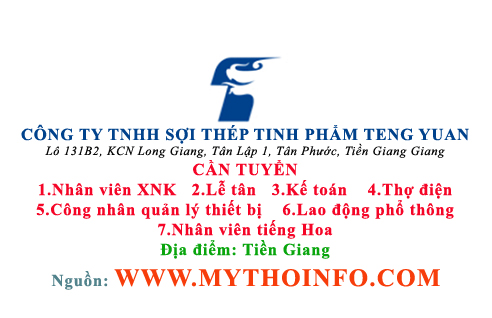 CÔNG TY TNHH SỢI THÉP TINH PHẨM TENG YUAN