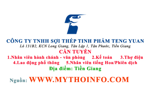 CÔNG TY TNHH SỢI THÉP TINH PHẨM TENG YUAN